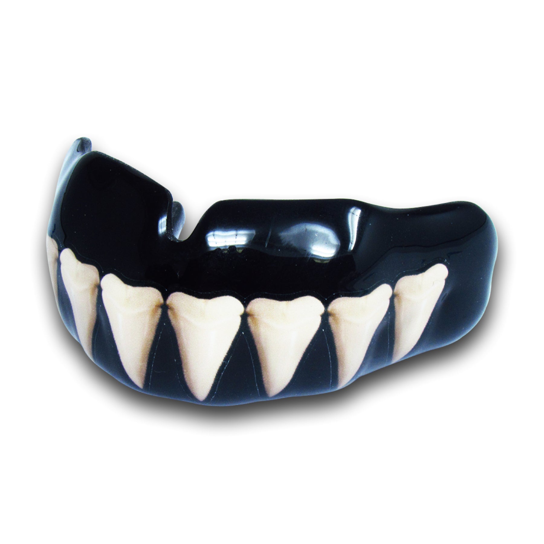 Never Stop Fighting with a Custom Shark Fang Mouthguard! - Mouthpiece Guy